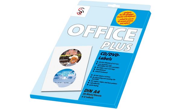 PAPYRUS CD/DVD-ETIKETTEN OFFICE Plus, weiß EUR 7,71 - PicClick DE